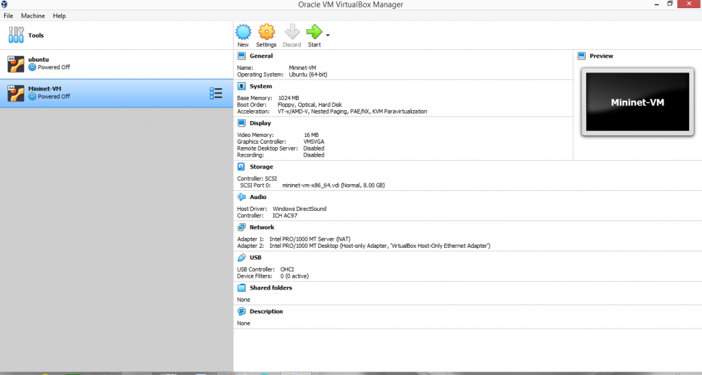How to install Mininet with virtual box - A platform for wireless